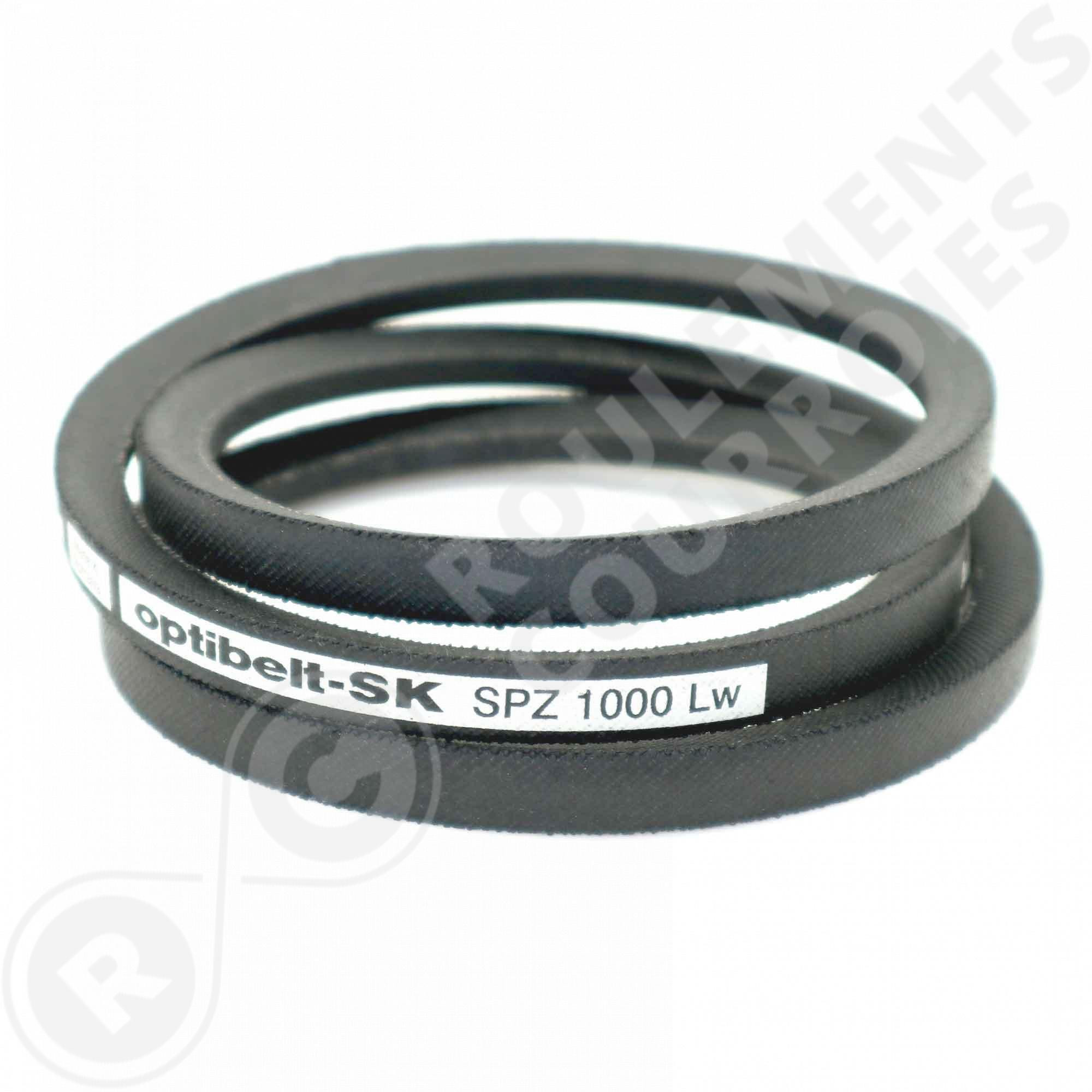 Courroie trapézoidale lisse ref SPZ1000 | Roulements Courroies
