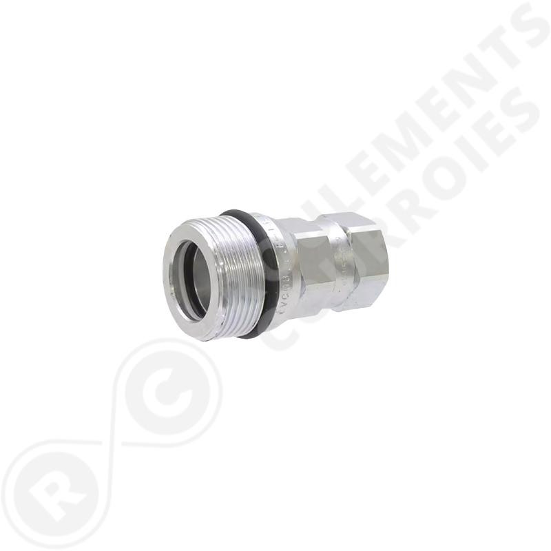 Coupleur hydraulique à visser Caterpillar femelle Faster CVE08 Femelle GAZ 1/2 | Roulements ...