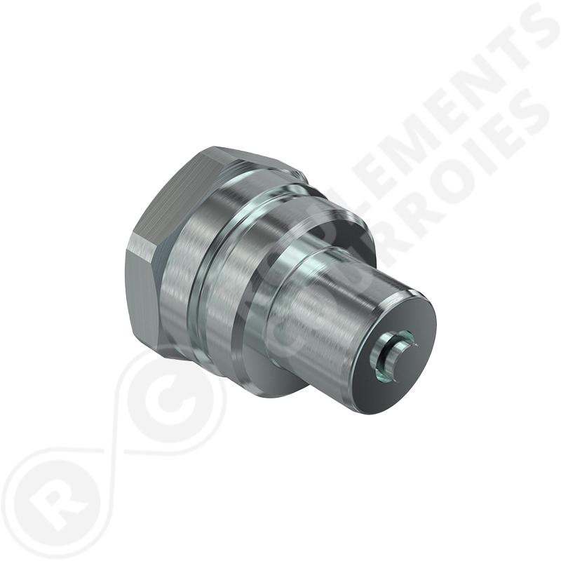 Coupleur hydraulique à visser mâle haute pression Faster PVVM taille 3/8 Femelle NPT 3/8 ...