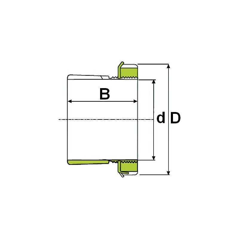 Manchon de serrage ref H3034 | Roulements Courroies