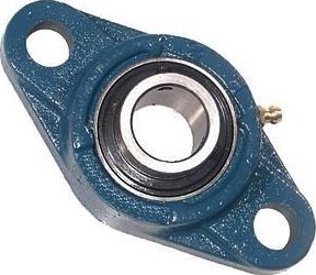 Palier ovale serrage vis pointeaux ref UCFL214 diamètre d'arbre 70 mm | Roulements Courroies